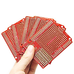Gikfun Prototype PCB Breadboard for Arduino UNO R3 Shield Board (Pack of 5pcs) GK1011