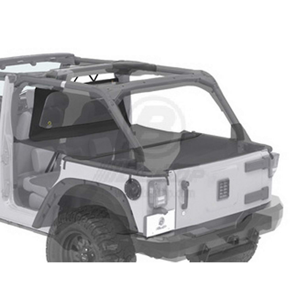 Bestop 8003935 Windjammer for 2007-2018 Wrangler JK Unlimited