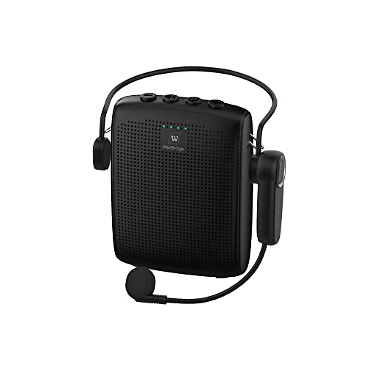 WinBridge Bluetooth Voice Amplifier for Teachers, Wireless Voice Amplifier with Bluetooth Headset Microphone, Portable Megaphone Speaker Headset System, Teacher Must Haves 15W WB002