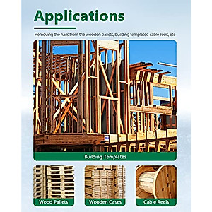 meite BW100 Pneumatic Nail Puller/Nail Remover Professional Grade Heavy Duty Pneumatic Punch Nailer