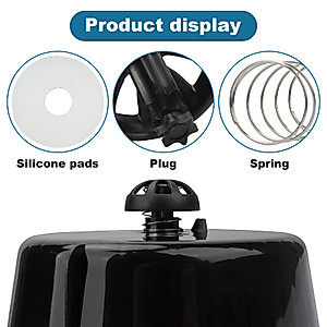 Showingo Coffee Machine Brew Basket Bottom Spring Loaded Stopper Kits(1 pack) ，Compatible with Mr. Coffee Parts 185774-000-000,112435-000-000, 112435000000, 112435 000 000