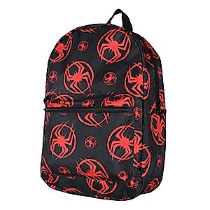 Bioworld Marvel Spider-Man Miles Morales Backpack Laptop Travel Backpack