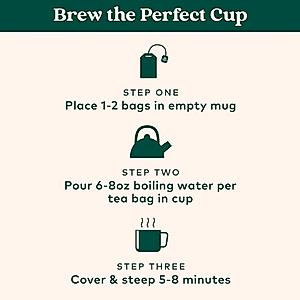 Organic India Tulsi Original Herbal Tea - Holy Basil, Stress Relieving & Energizing, Immune Support, Adaptogen, Vegan, USDA Certified Organic, Non-GMO, Caffeine-Free - 18 Infusion Bags, 3 Pack