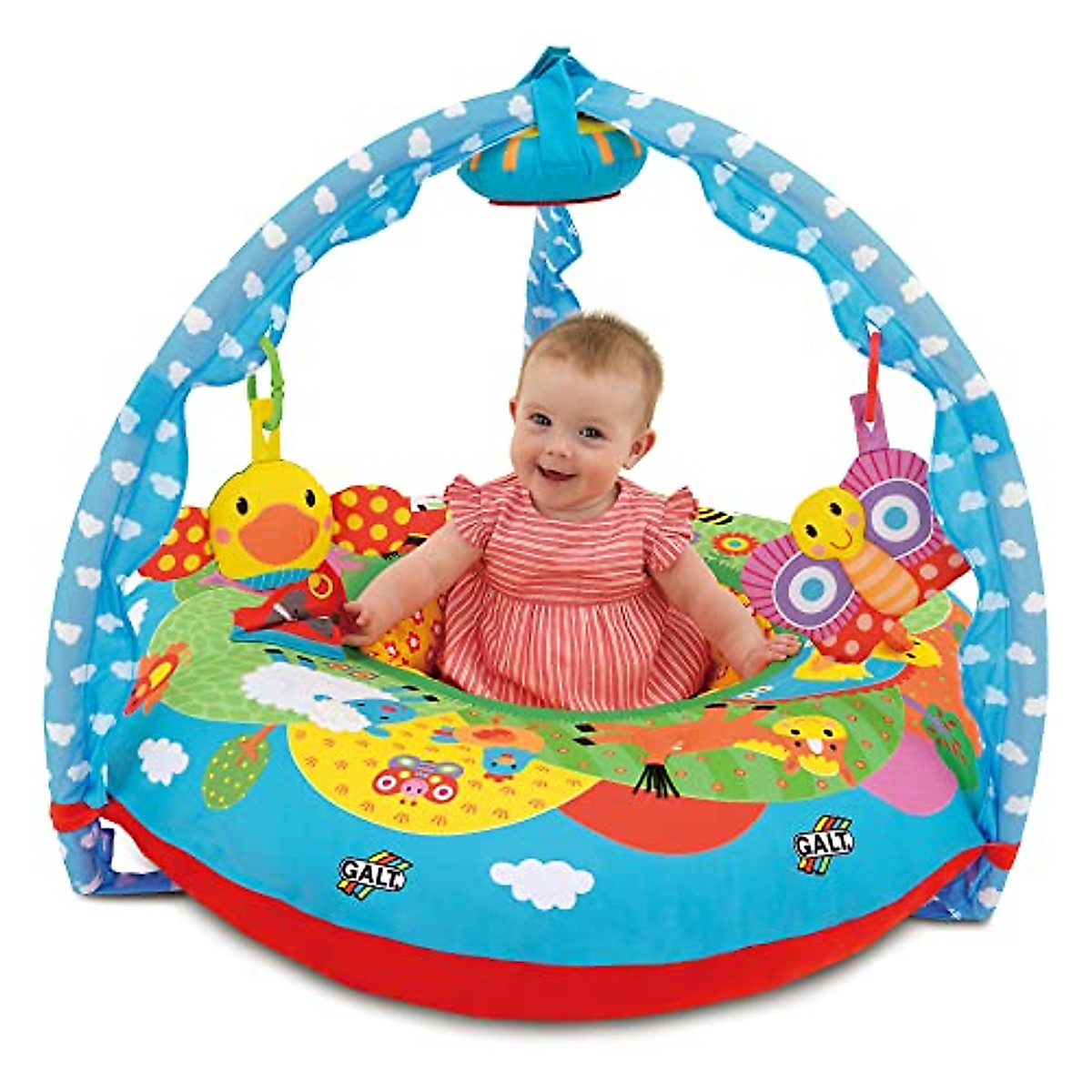 Galt Toys, Playnest & Gym - Farm, Baby Activity Center & Floor Seat