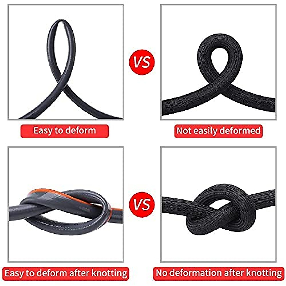 persevere Upgraded Water Hose Extension Adapter, Garden Hose Connector, 3 ft Lead-in Hose, Anti-Kink Design with Integrated Spiral Tube,for Hose Reel/RV/Dehumidifier, Durable/Drinking Water Safe