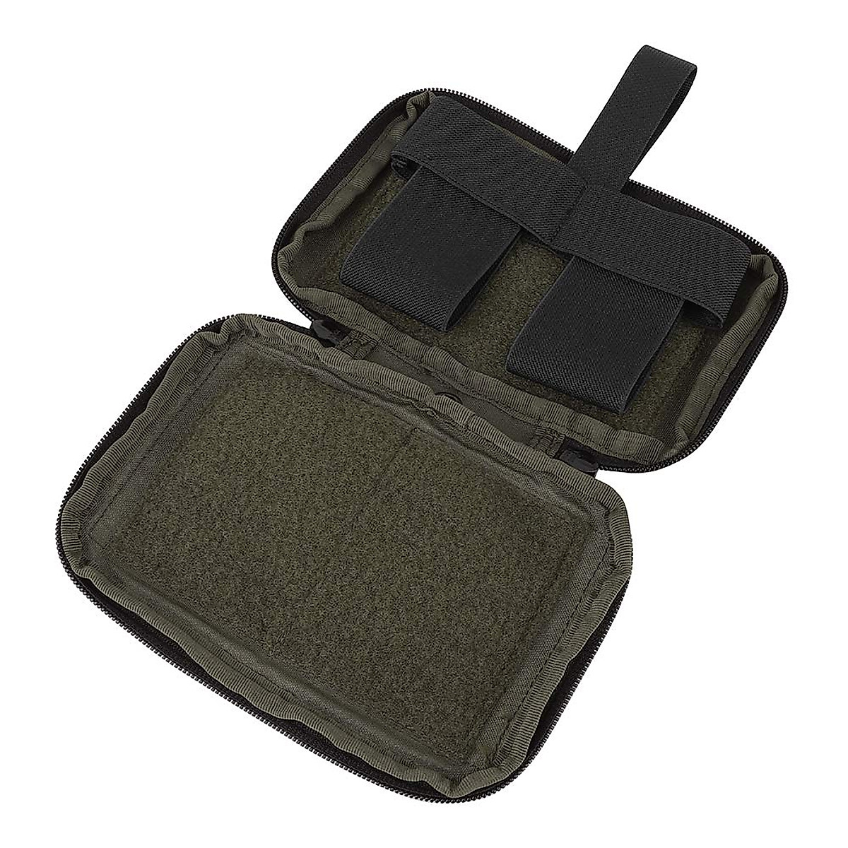 PETAC GEAR Tactical Medical Pouch Compact Admin Belt Pouch EMT First Aid Pouch IFAK Utility Pouch Trauma Kit Organizer Tourniquet Holder (RG)