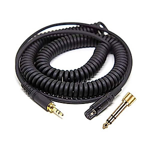 Q701 Cable, Replacement Audio Cable AUX Wire Cord Compatible with AKG K240 Q701 K701 K702 K271 K271s K712 K272 K240s K141 K171 K181 K267 Pioneer HDJ-2000 Headphones (Black)