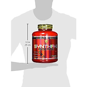 BSN SYNTHA-6 Isolate Protein Powder, Chocolate Protein Powder with Whey Protein Isolate, Milk Protein Isolate, Flavor: Chocolate Milkshake, 48 servings (packaging may vary)