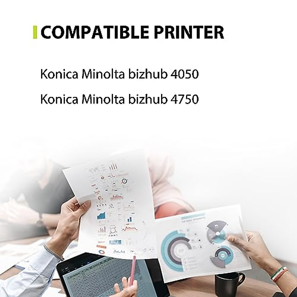 Jmomy TNP44 TNP46 Toner Cartridge Replacement for Konica Minolta TNP 44 TNP-44 TNP 46 TNP-46 A6VK01F A6VK01W Work with for bizhub 4050 4750(20,000 Pages, 1 Pack)