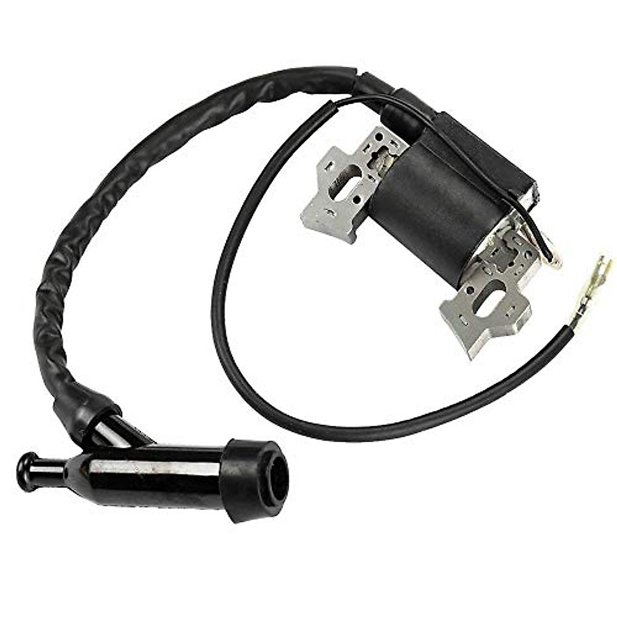 Ignition Coil For Honda GX120 GX160 GX200 Engine Generator Rototiller 4589693 30500-ZE1-073 with Spark Plug Air Filter by TOPEMAI