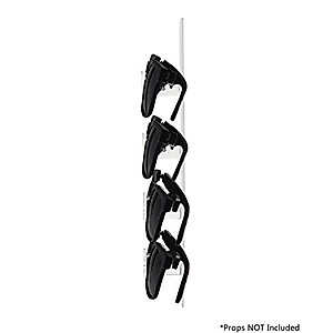 Marketing Holders Glasses Display 4 Pairs Holder with Hanging Hardware Retail Space Saver Organizer Storage Hanger Warehouses Wall Mount Eyeglasses Clear Acrylic Spectacles Safety Glass Labs