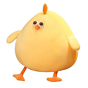 Hgplvxj Fat Chicken Plush Toy, Soft Mother Hen Plush Pillow Chicken Stuffed Animal Birthday for Kids(9inch)