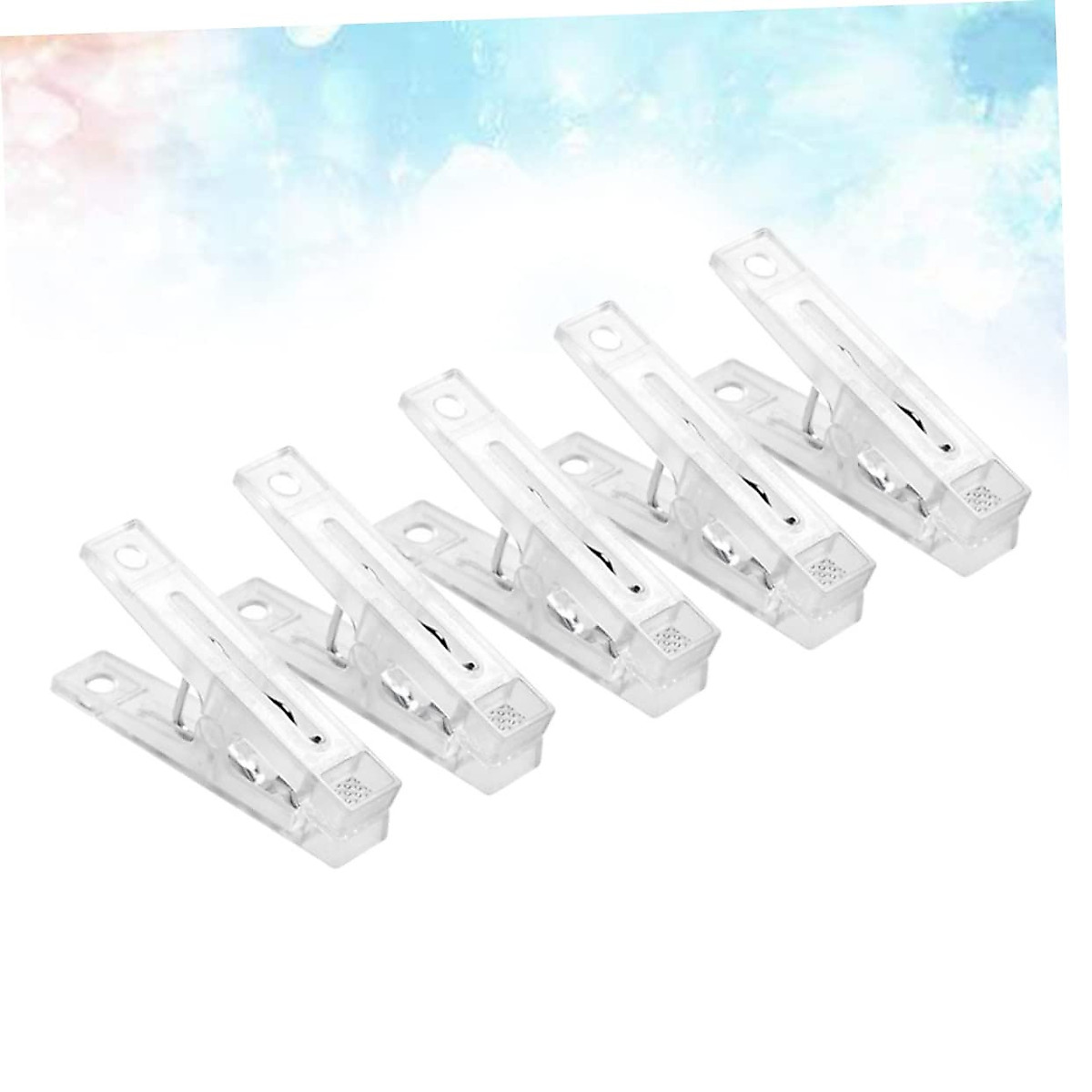 Ciieeo 20 Pcs Clothespins for Laundry Heavy Duty Clothes Pin Clothes Rack Heavy Duty Clear Hangers Clothes Pegs Heavy Duty Hangers for Clothes Clothing Clamp Clothes-peg Small