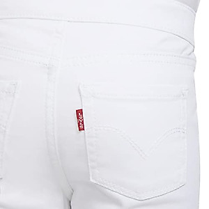 Levi's Girls' Skinny Fit Pull On Jeggings, White, 16