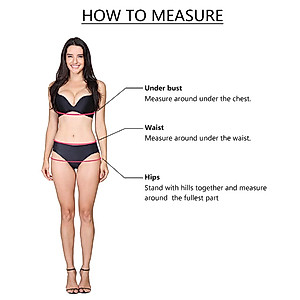 LATINDAY Womens Swimsuits 2 Pcs Brazilian Top Thong Bikini Set High Waisted Bathing Suits for Women Green