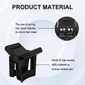 QUICTO Cup Holder Spacer, Center Console Beverage Compatible with 2014-2020 Toyota Highlander, Replacement for 55618-0E170-C0, QFMCQ4