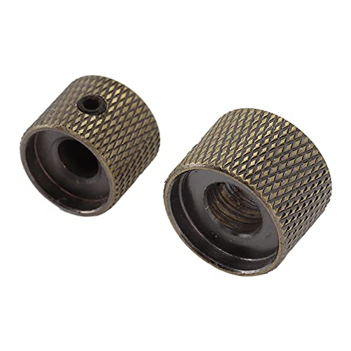 Guitar Control Knob, Potentiometer Knob Universal Sturdy Bronze for Bass