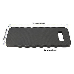 MAHIONG 6 Pack Garden Kneeling Pads, Foam Thick Knee Pad, Kneeler Mat for Long Gardening Hours, Yoga, Prayer and Exercise 16 x 7 x 1 Inch, Black