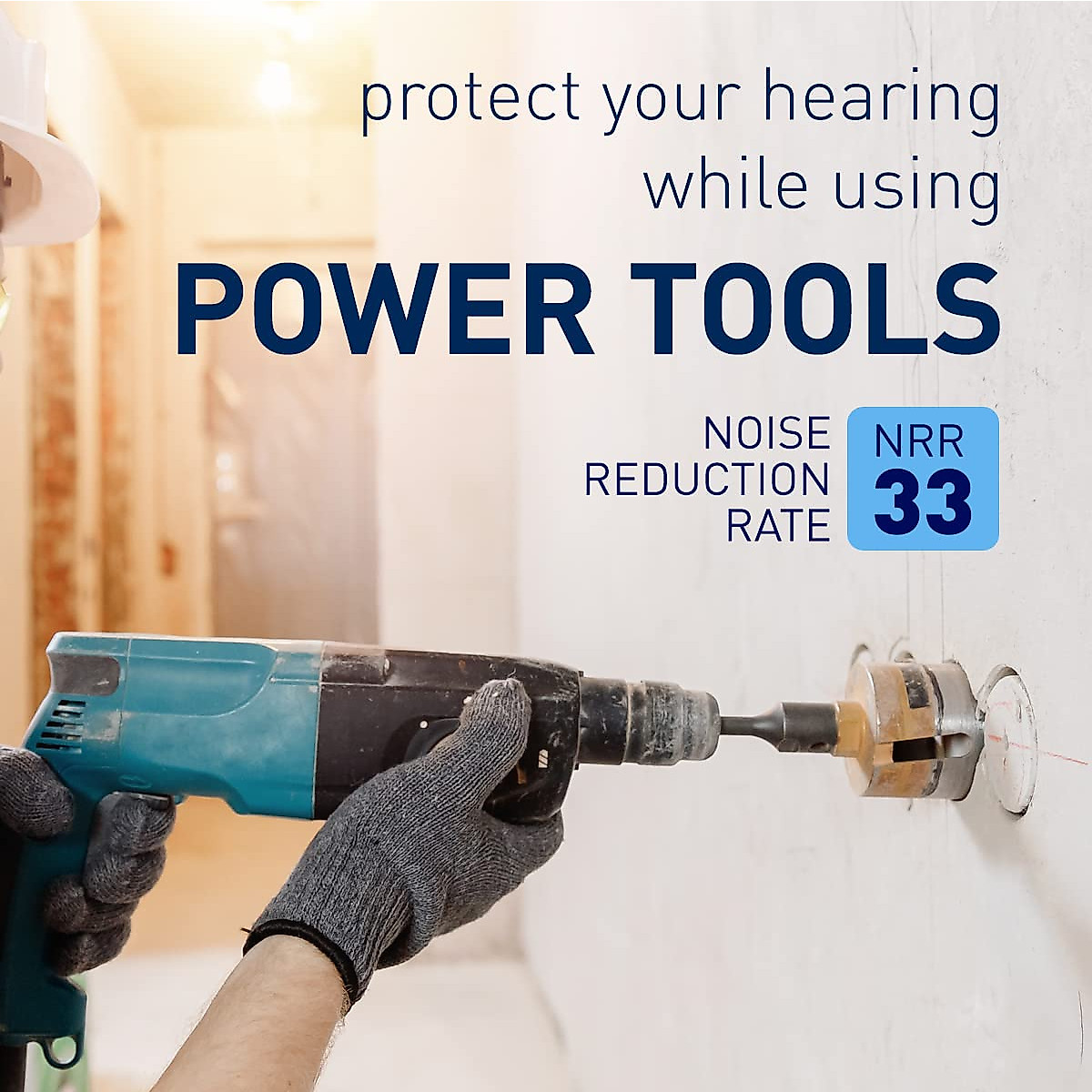 Flents Foam Ear Plugs, 55 Pair for Sleeping, Snoring, Loud Noise, Traveling, Concerts, Construction, & Studying, Contour to Ear, NRR 33, Green, Made in the USA