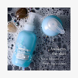 Bliss Fab Foaming 2-In-1 Cleanser and Exfoliator with Bamboo Buffers - 6.4 Fl Oz - Oil-Free Gel Face Wash - Makeup Remover - Vegan & Cruelty Free