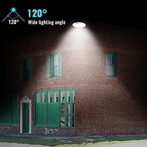 Ankishi LED Barn Light, Dusk to Dawn Outdoor Lighting with 100W 12000LM 5000K Daylight, IP65 Waterproof Area Street Light for Barns Street Yard Garage Warehouse Outdoor Security Flood Lights(2Pack)