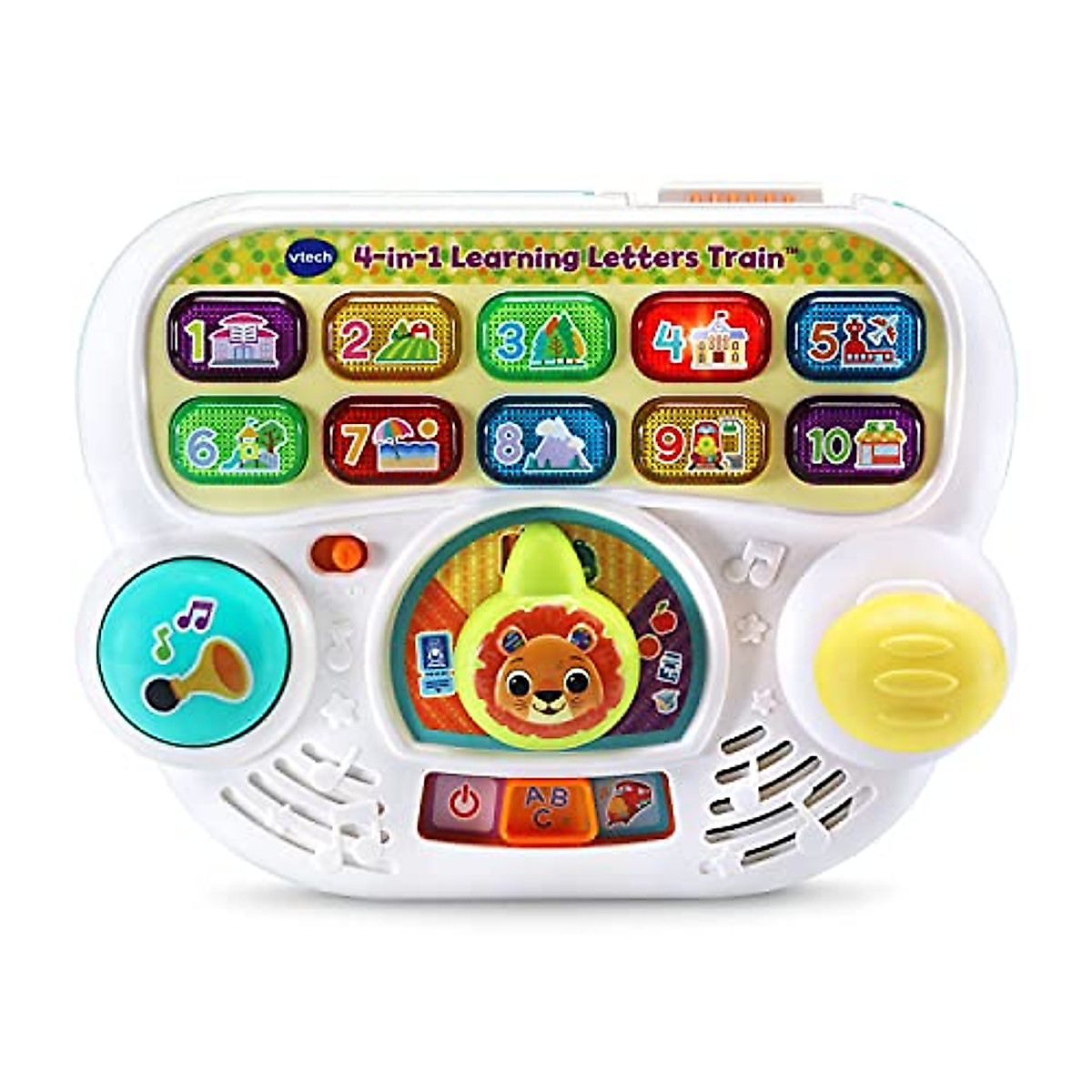 VTech 4-in-1 Letter Learning Train (Frustration Free Packaging), Red