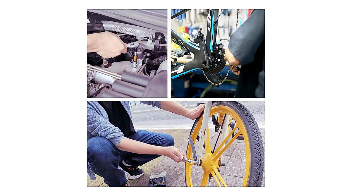 Inwell 58 Piece Screwdriver Set with Mini Ratchet & S2 Bits