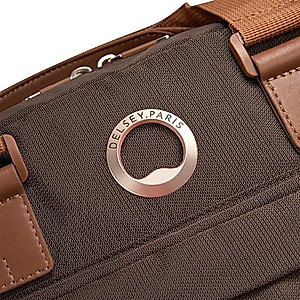 DELSEY PARIS Legere Laptop Travel Backpack, Chocolate Brown