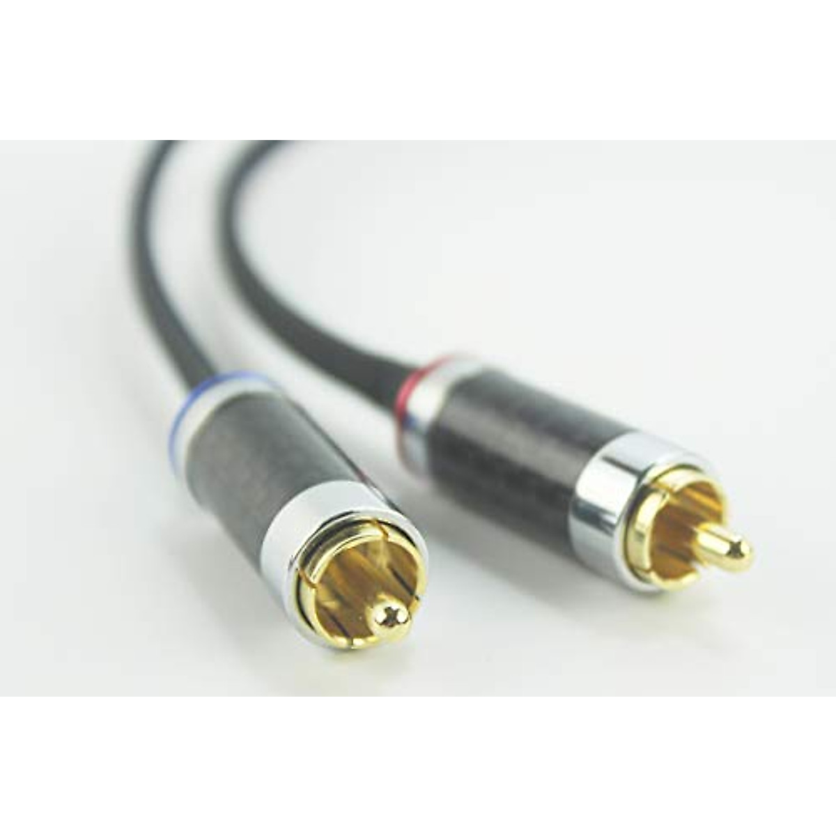 Youkamoo 4 Pin XLR to RCA Silver Plated Audio Headphone Adapter Cable 3 FT 1M XLR Female