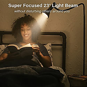 WYZE LED Floor Lamp for Bedroom Office Living Room with Timer Stepless Adjustable Brightness 4000K Standing Light with Remote & APP Control Reading Floor Lamps