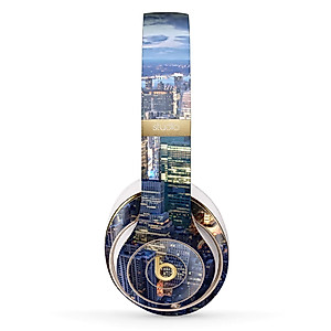 iiRov Night Aerial NYC DesignSkinz Full-Body Skin Kit for the Beats by Dre Studio Remastered Wireless Headphones / Ultra-Thin / Matte Finished / Protective Skin Wrap