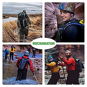 Rockagator Waterproof Backpacks - Hydric Series 40 Liter Hunting Camouflage Quick-Submersion Waterproof Backpack, River Dry Bag for Canoeing, Kayaking or Rafting, Covert