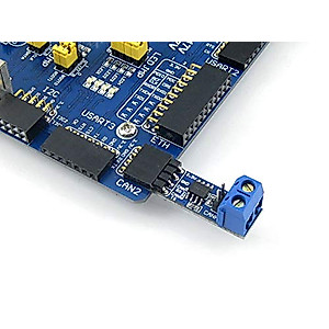 Waveshare SN65HVD230 CAN Board Connecting MCUs to CAN Network Features ESD Protection Communication Evaluation Development Board 3.3V [2 PCS]