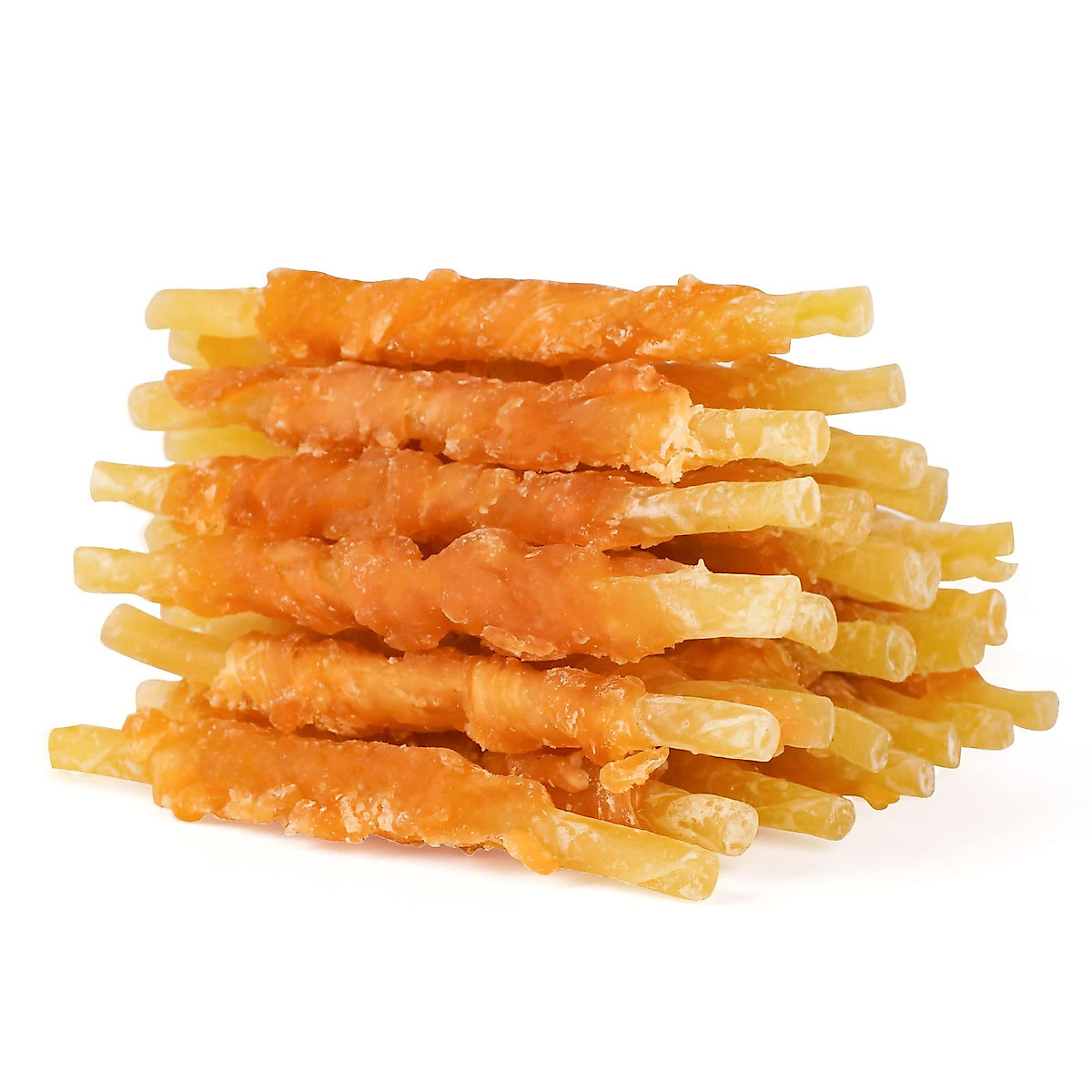 MON2SUN Rawhide Free Dog Treats Chicken Wrapped Cod Sticks for Small Dogs Healthy Training Treats Soft Dog Snacks (8.82 Ounce -Pack of 1)