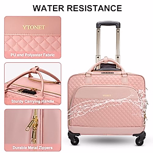 Ytonet Rolling Briefcase