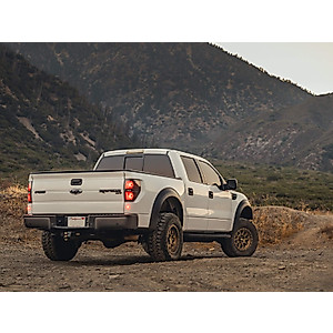 RockTrix RT111 17 inch Wheel Compatible with 2009-2024 Ford F150 17x9 6x135 Wheels (-12mm Offset, 4.5in Backspace) 87.1mm Bore, Bronze Wheels, Also fits 2022+ Bronco Raptor Rims