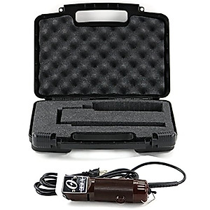 Life Made Better Storage Organizer - Compatible with Oster Classic 76, Philips Norelco, Wahl and Accessories - Durable Carrying Case - Black