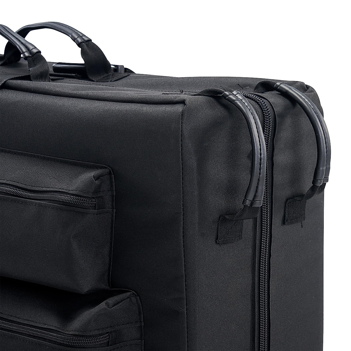 Master Massage Universal Size Wheeled Massage Table Carry Case with Wheels - Carrying Bag for Foldable Massage Bed with Castors-Fits 27” to 32” Width Folding Massage Tables - Black.