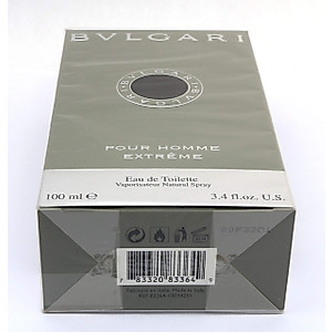 Bulgari Bulgari Pour Homme Extreme Edt Spray 3.3 Oz Bulgari Pour Homme Extreme/Bulgari Edt Spray 3.3 Oz (100 Ml) (M) Khaki Green Box