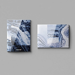 iKON B.I Waterfall 1st Full Album Waterfall Version CD+1p Folding Poster On Pack+96p PhotoBook+3p Postcard+1p Selfie PhotoCard+1p Sticker+1p Secret Letter+Tracking