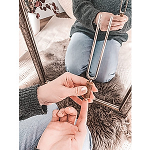 Planetary Tuning Fork (Schumann Resonance) with Exact Pitch and Frequency — MADE IN GERMANY — For Meditation, Sound Healing Therapy and Yoga, 2-YEAR WARRANTY