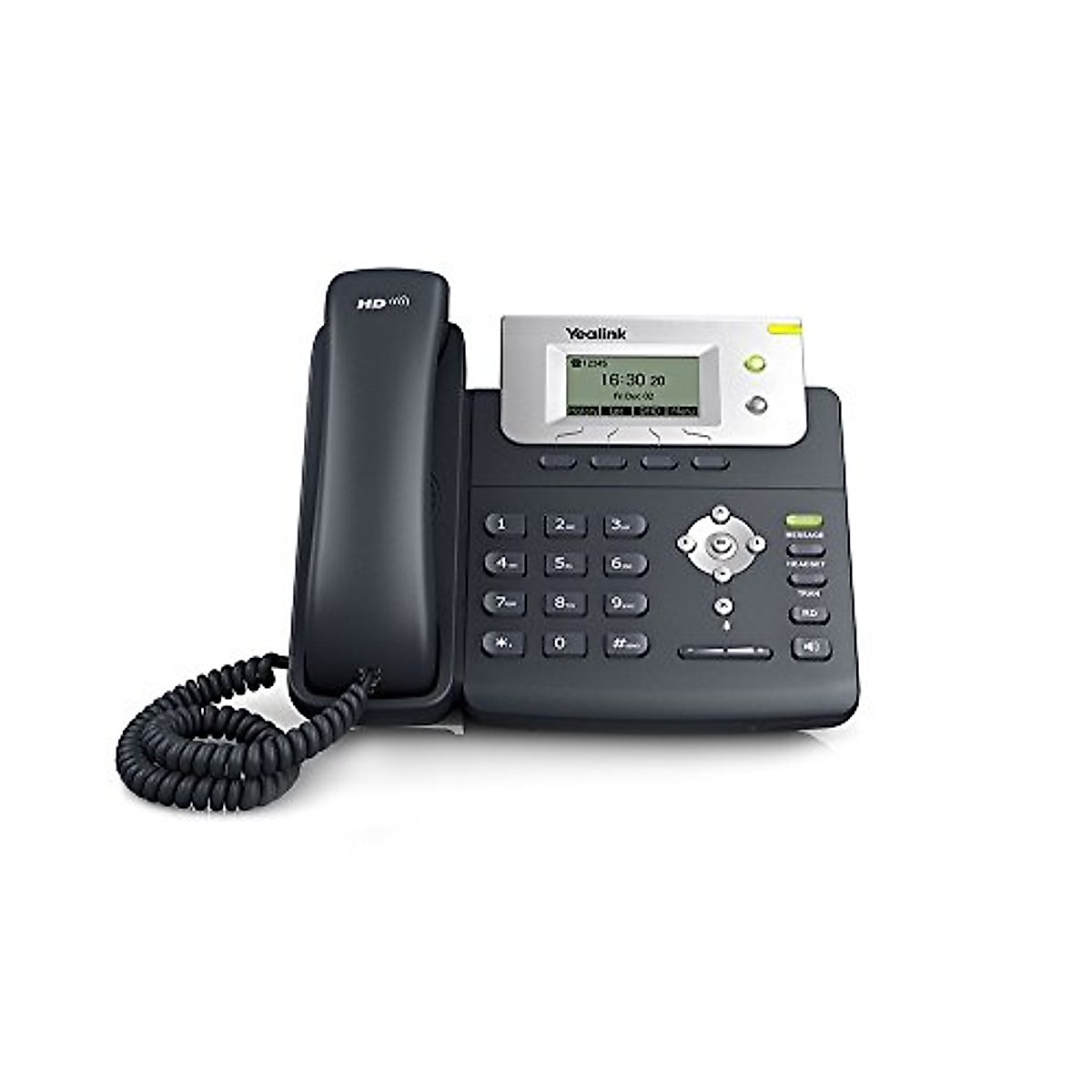 Ooma Office Provisioned Yealink Sip T21P 2 Line Business IP Desk Phone Works with Ooma Office cloud based VoIP phone service for small business with virtual receptionist ext dialing ring groups