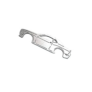 Stainless Steel Bottle Opener With Car Body Design Beer Soda Cap Opener Suitable for Dodge Challenger