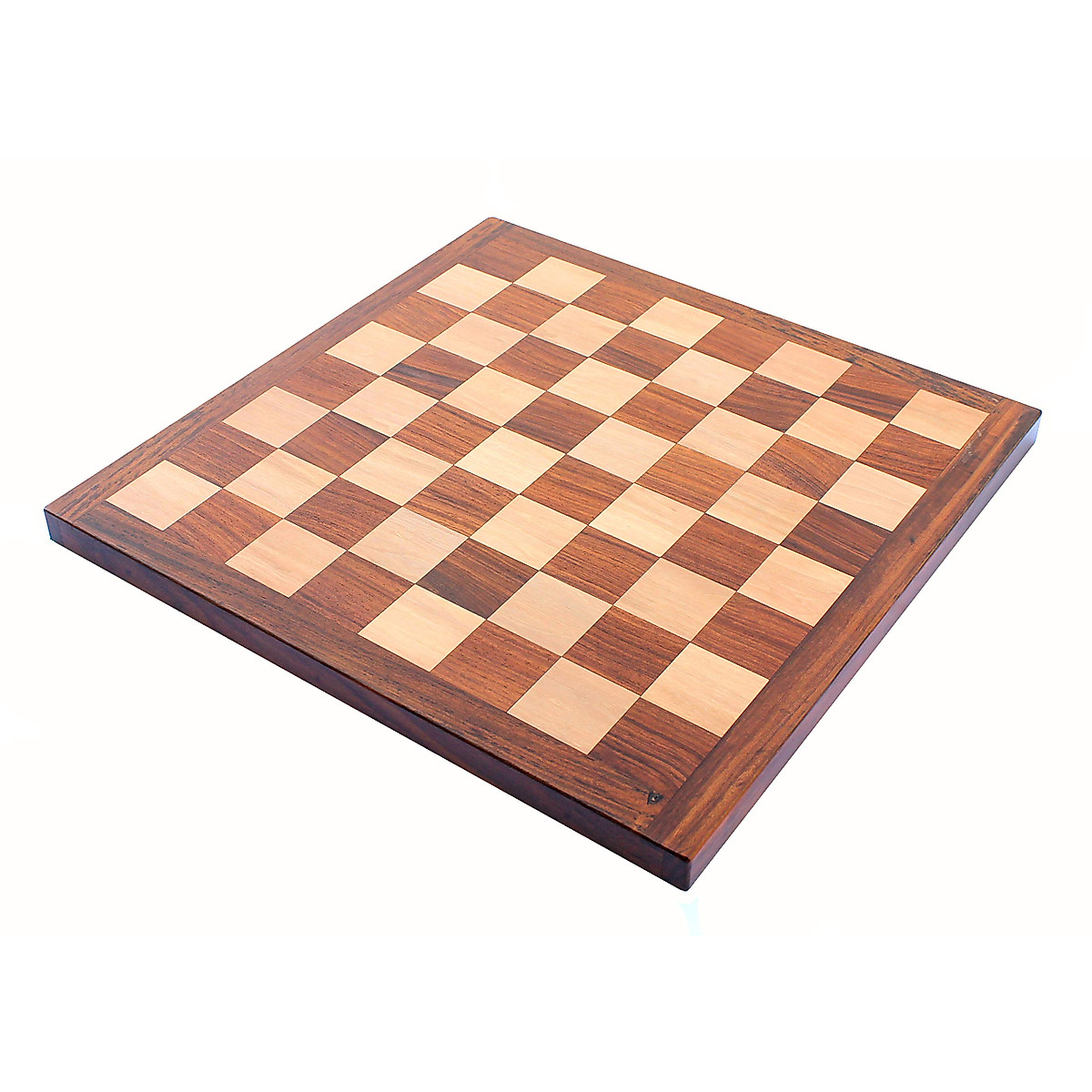 StonKraft Wooden Chess Board Without Pieces for Professional Chess Players - Appropriate Wooden & Brass Chess Pieces Chessmen Available Separately by Brand (16x16 Acacia)