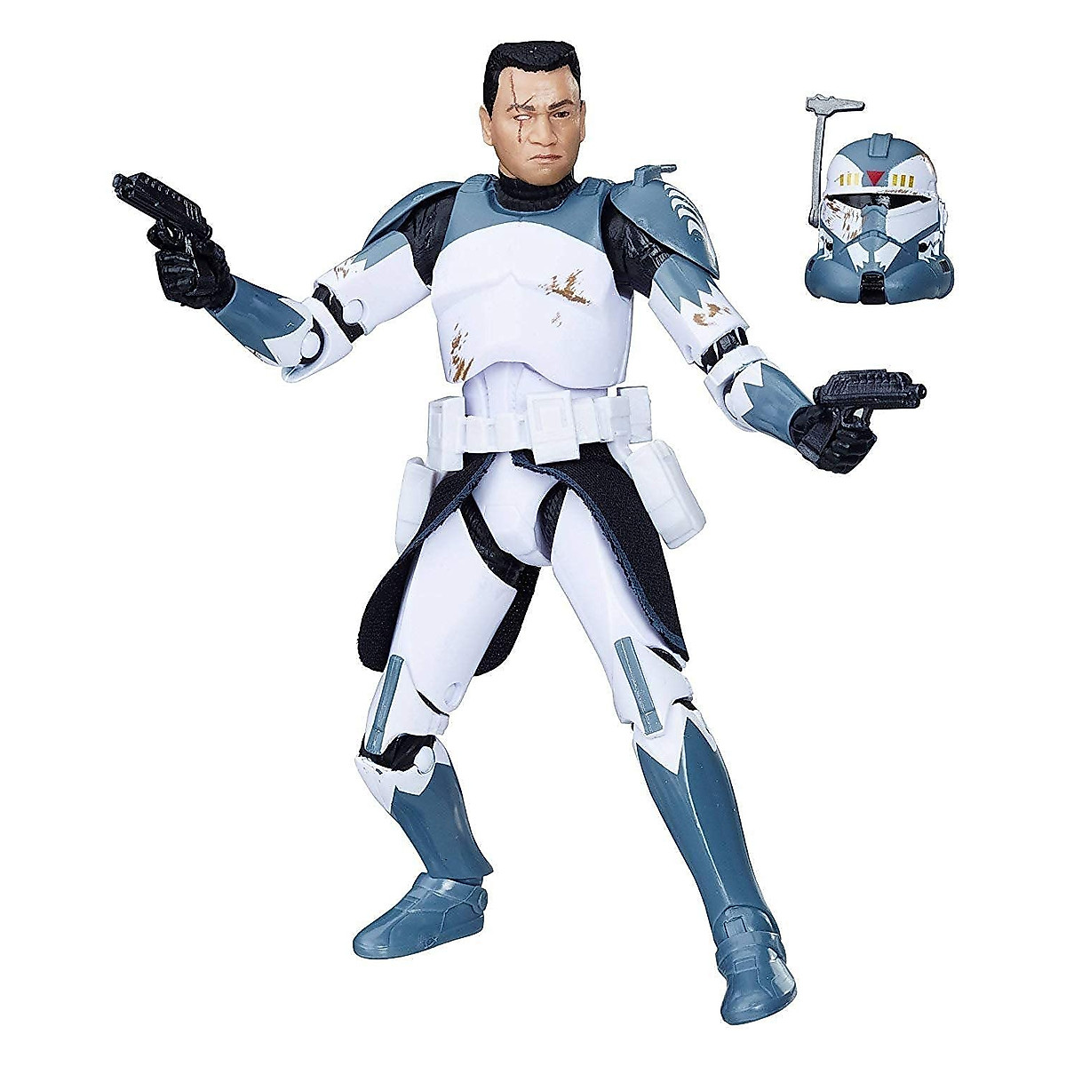 Star Wars The Clone Wars Black Series Clone Commander Wolffe Action Figure [6 Inch]