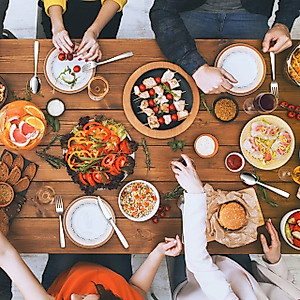 HaWare 18/10 Stainless Steel Flatware, 40-Piece Silverware Set Service for 8, Fancy Tableware Cutlery Set for Home Restaurant, Include Knife Fork Spoon, Mirror Finish Eating Utensils, Dishwasher Safe