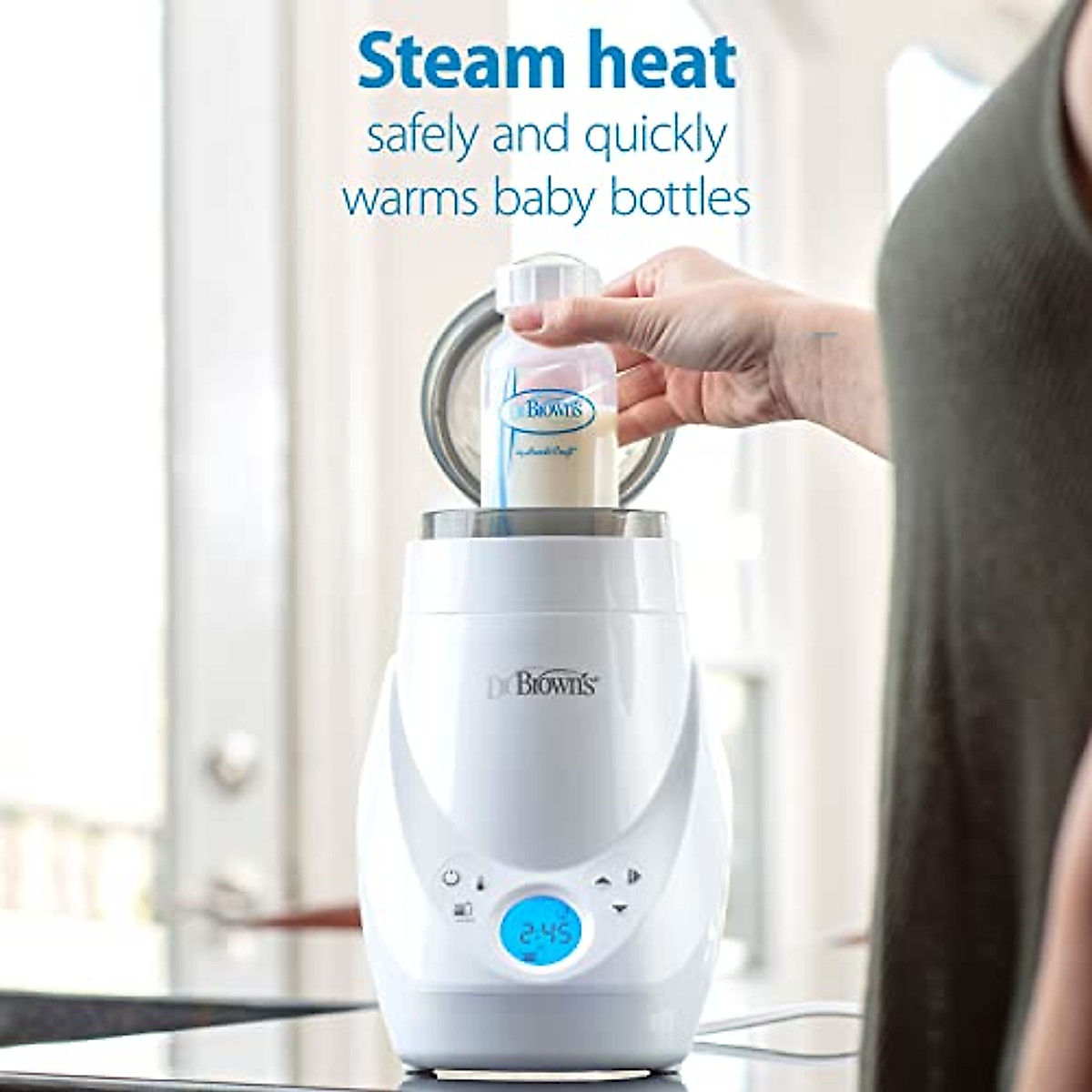 Dr. Brown's Deluxe Baby Bottle Warmer & Sterilizer