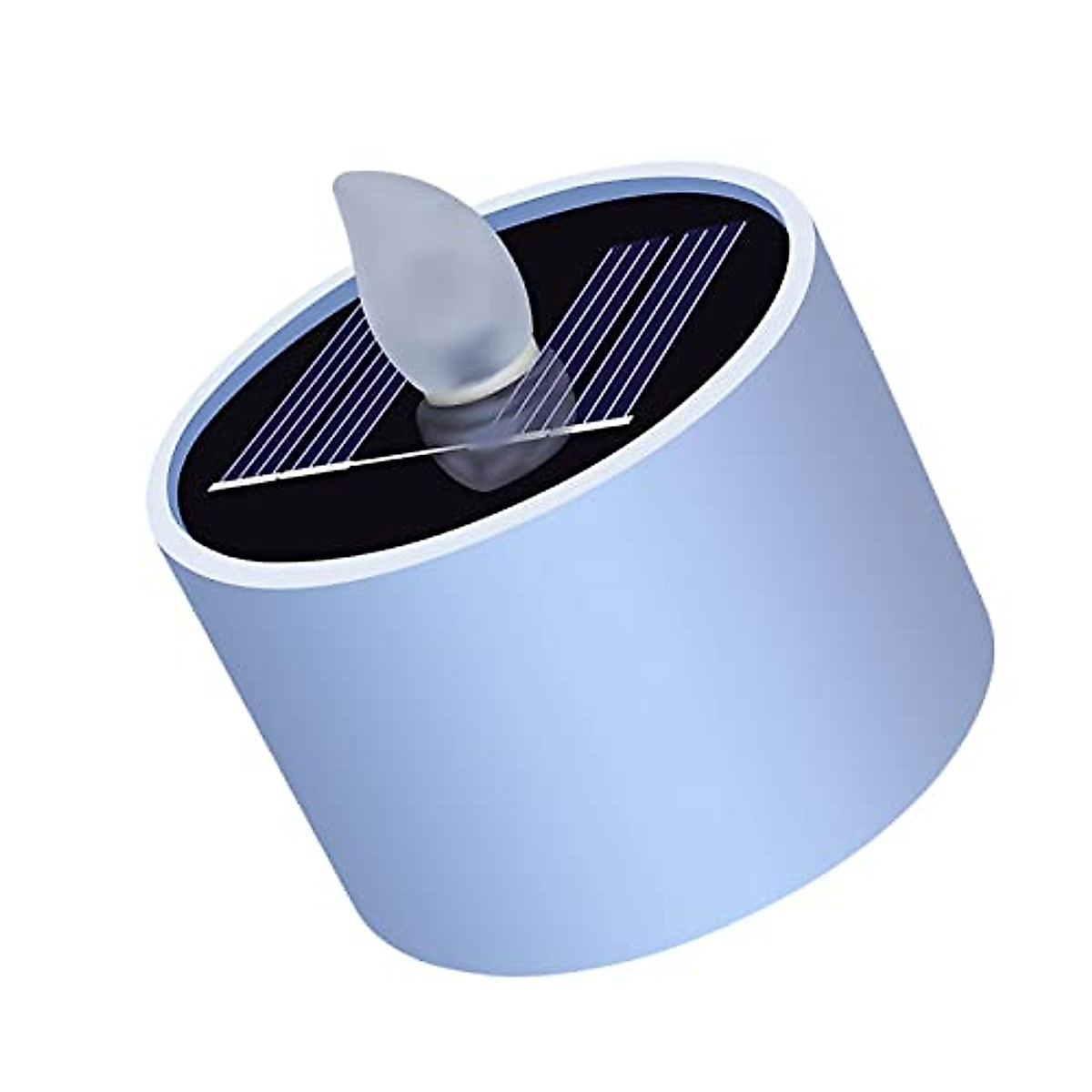 Hoghaki Solar Power Tea Lights,Outdoor Candle Flameless Flicker,IP42 Waterproof Rechargeable LED Candles with Dusk to Dawn Sensor,for Lantern Garden Camping Party Home Decorations