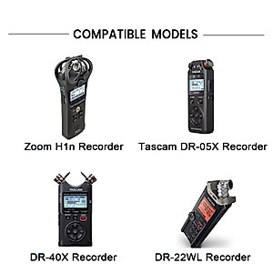 5foot DR-05x USB Charge Cable, Charging Cord Compatible for Zoom H1n/ Q2n/ H8/ F1, LiveTrak L-8, Tascam DR-05X, DR-40X, DR-07X,DR-22WL,DR-44WL,DR-70D Mini Portable Handheld Audio Digital Recorder