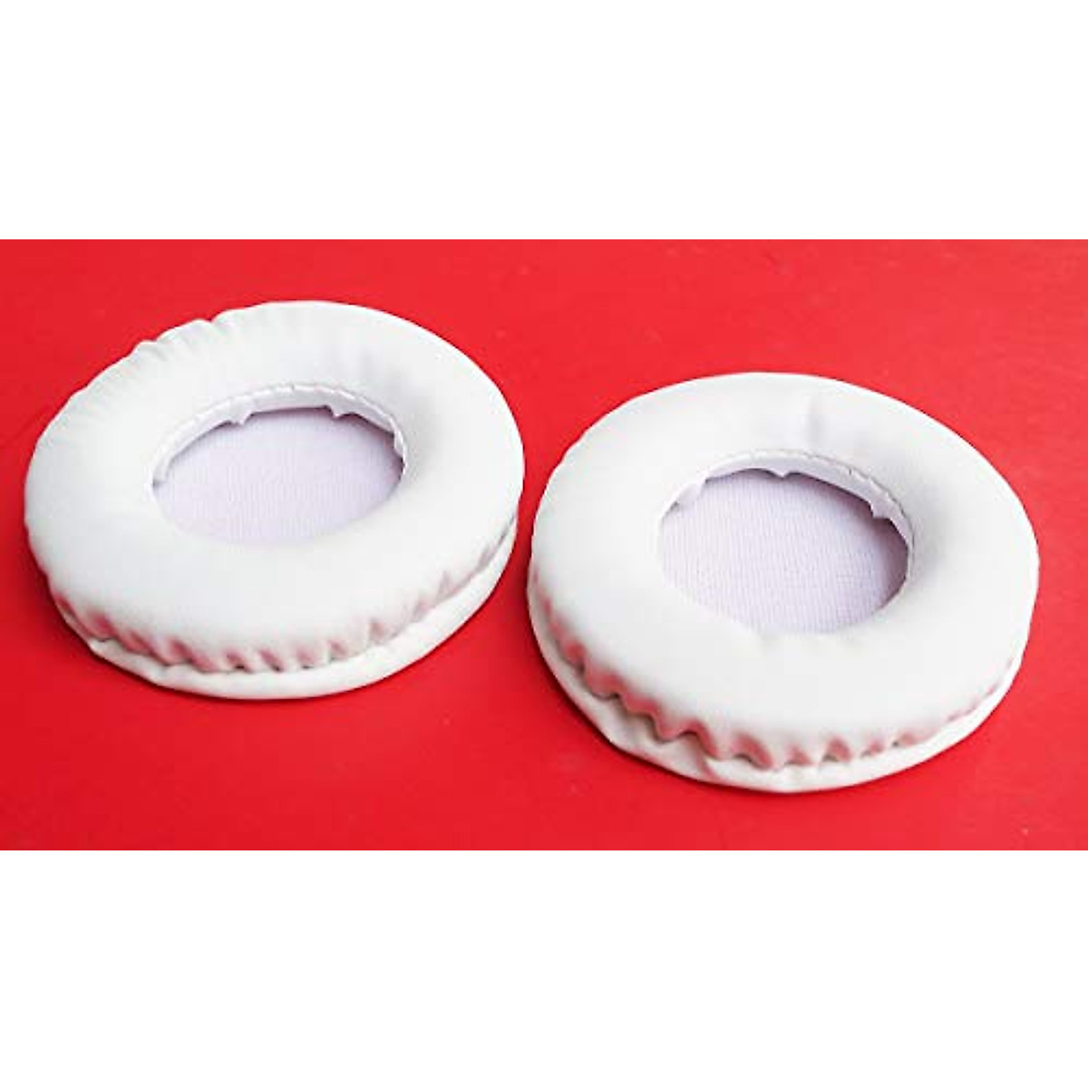 Maintenance Substitute Ear Pads Compatible with JVC HA-SR185 HA-SR180 Headset Replacement Cushion (White)
